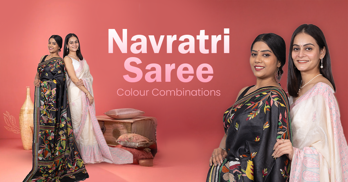 Top 9 Navratri Saree Colour Combinations That Will Make You Shine
